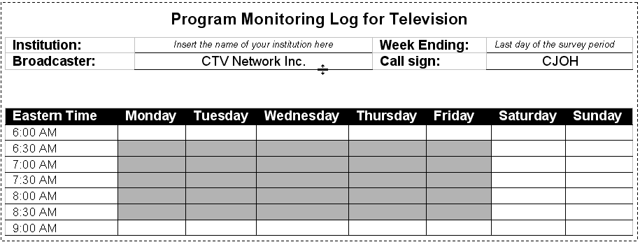 Broadcast Monitoring by the Government of Canada - Annual Survey ...